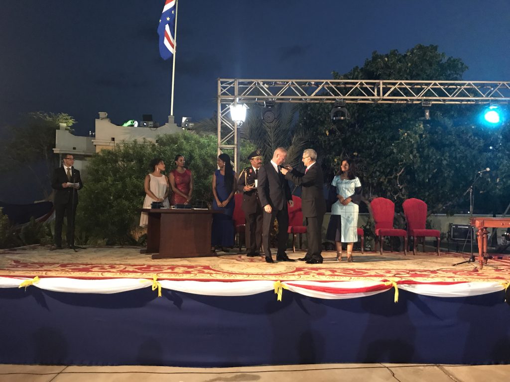 Rob Jarrett awarded Merit Medal